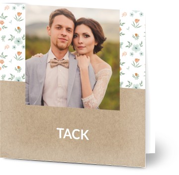 Personliga tackkort med egna bilder och text - Optimalprint Sverige