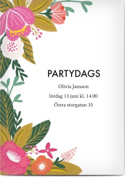 Inbjudningskort och inbjudningar | Personalisera inbjudan med text och ...