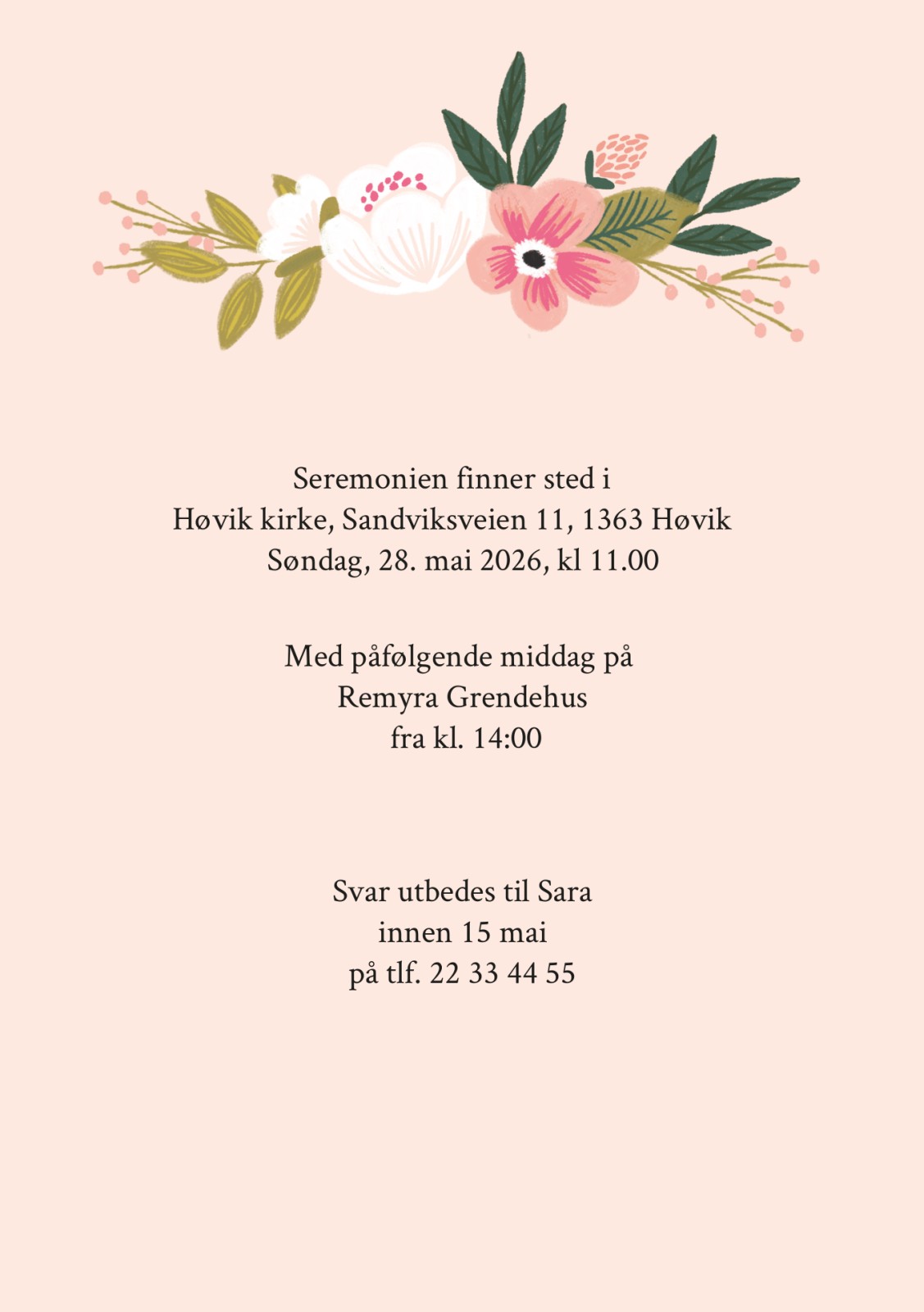 Invitasjoner Portfolio