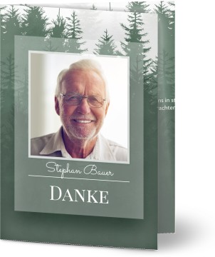 Danksagung Trauer gestalten - Dankeskarten Trauerfall online | Optimalprint