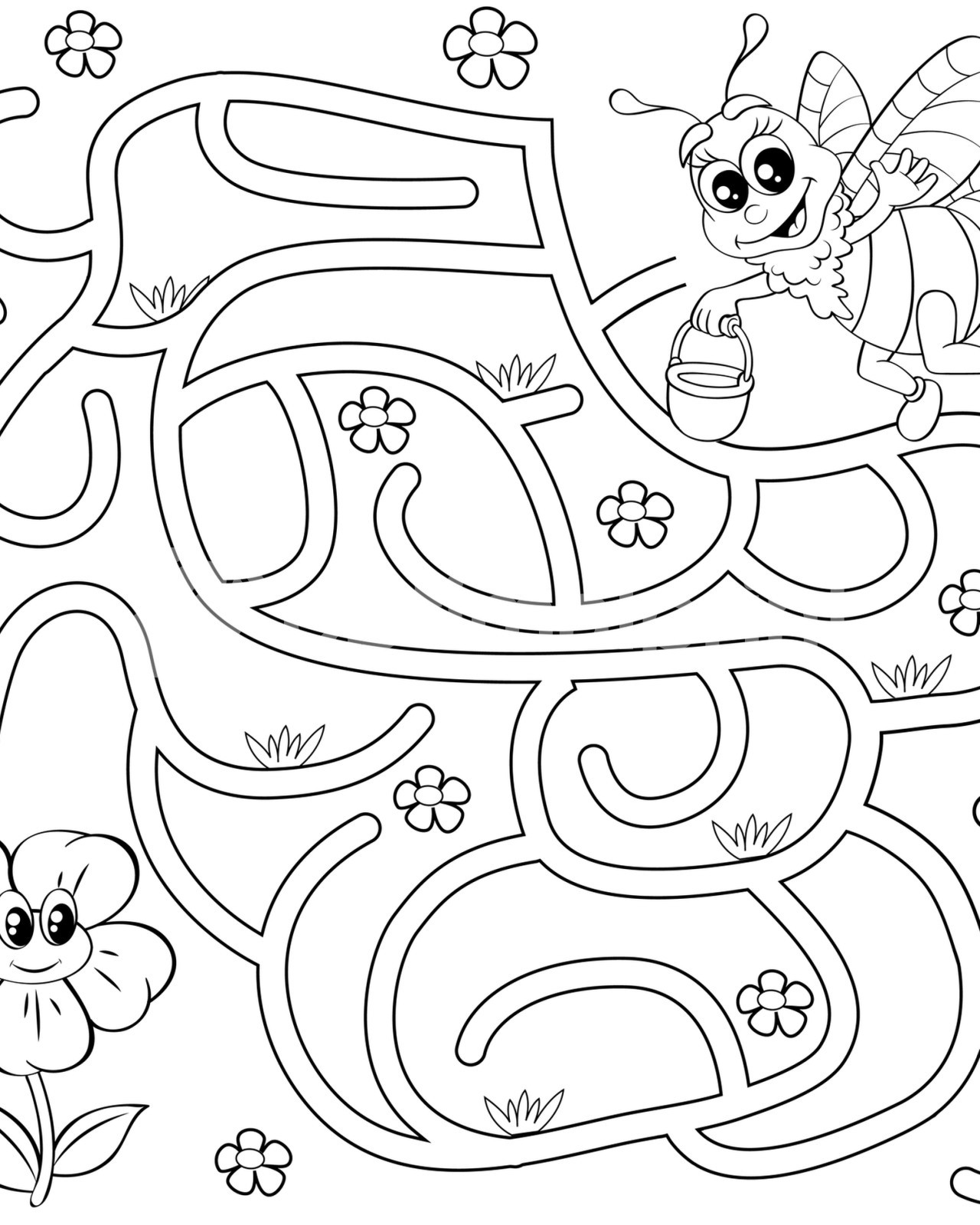 Plakater til børn labyrint | Optimalprint