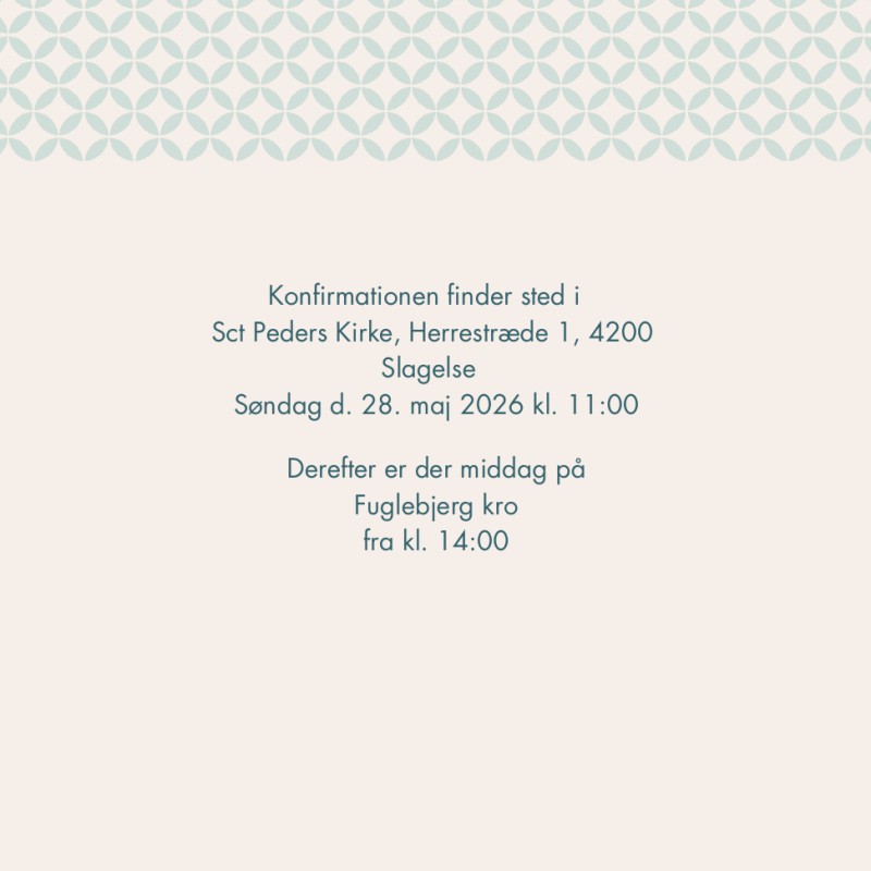 Indbydelser til konfirmation | Optimalprint