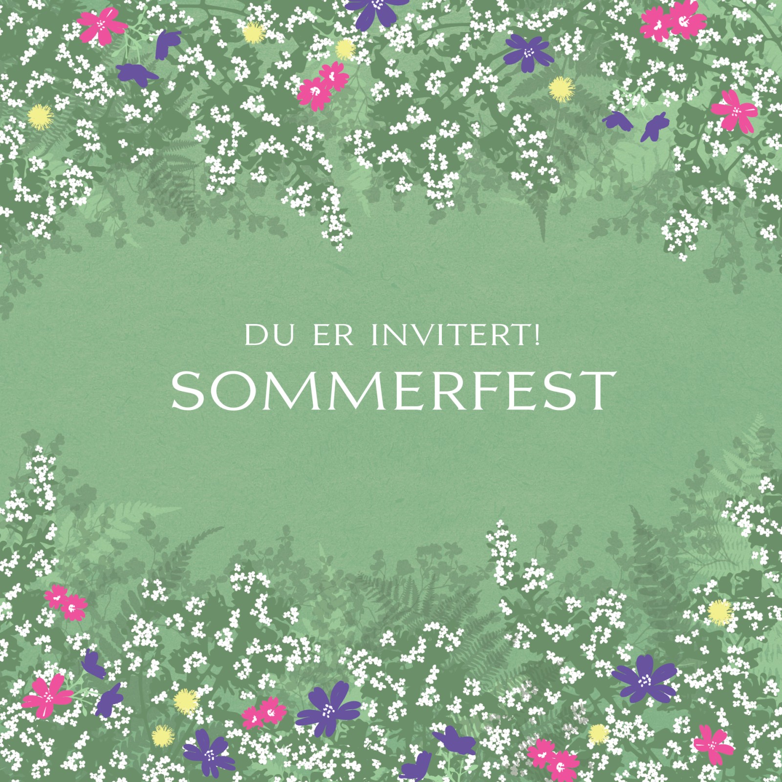 Invitasjoner Mal