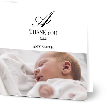 Baby Thank You Cards | Your Photos and Text | Optimalprint